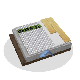 DELTA FL Sub-Floor Dimpled Membrane — Pro-Line Basement Supply
