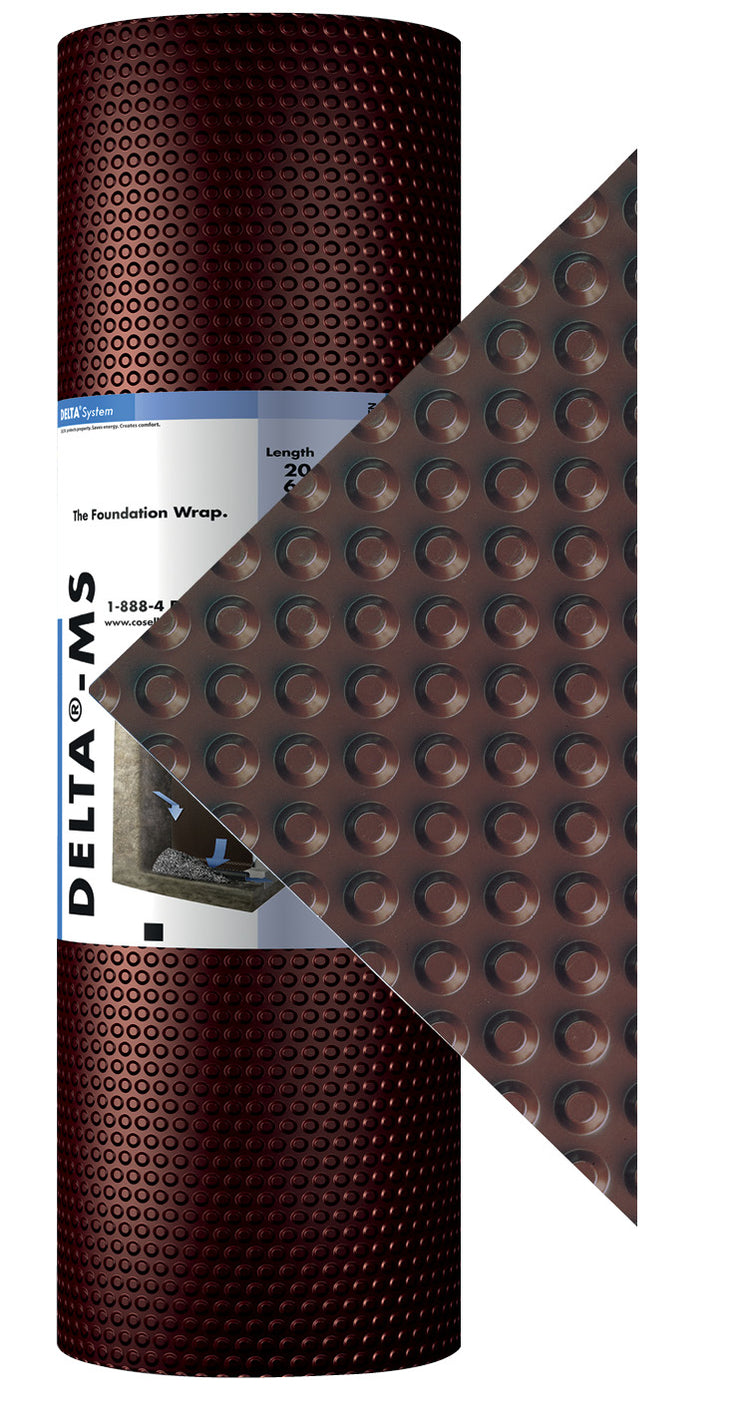 DELTA-MS Membrane System Below-Grade Foundation Protection — Pro-Line ...